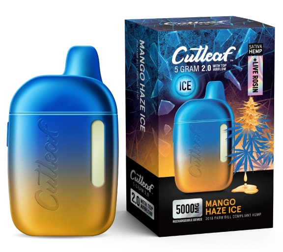 Cutleaf 2.0 CBD Live Rosin Disposable 5G