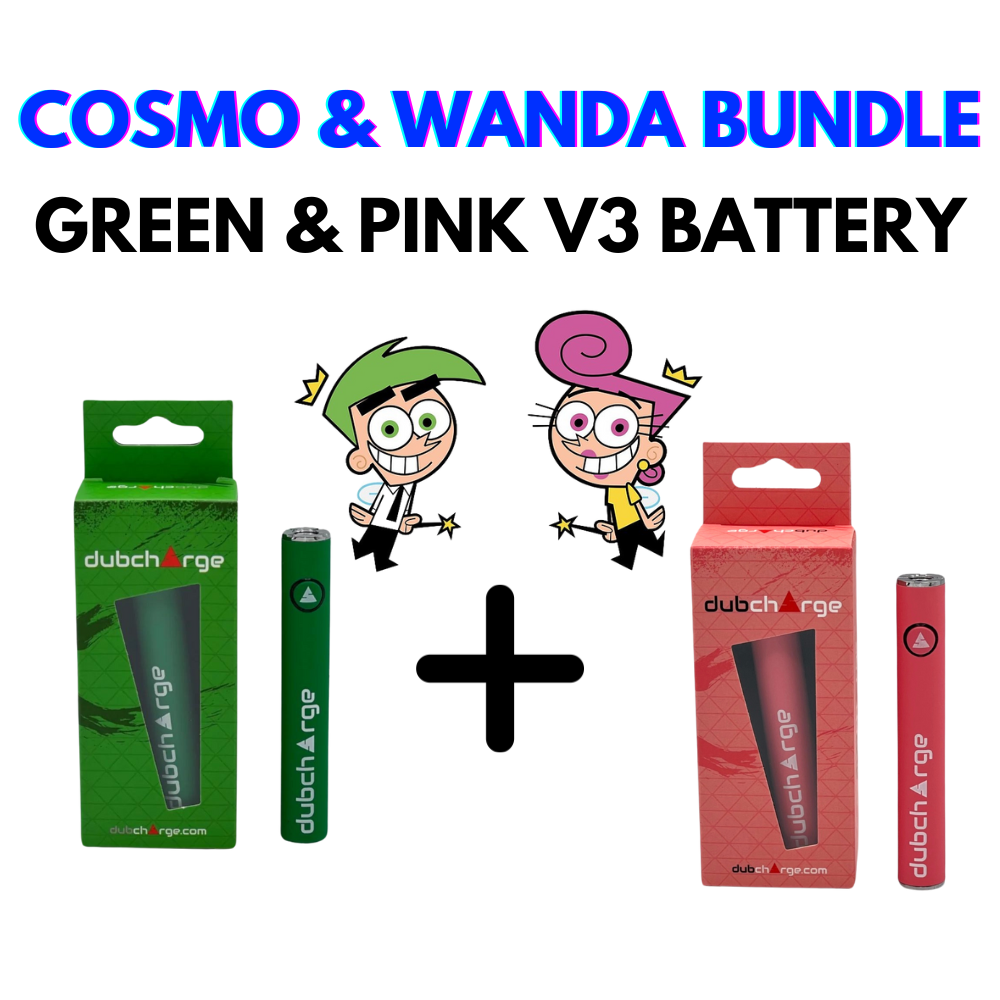 Cosmo & Wanda 510 Thread Battery Bundle - Colorful and Playful Vape Ba